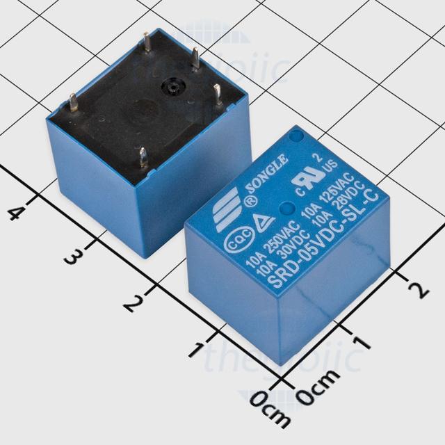 SRD-05VDC-SL-C Rơ Le 5VDC 10A SPDT 5 Chân