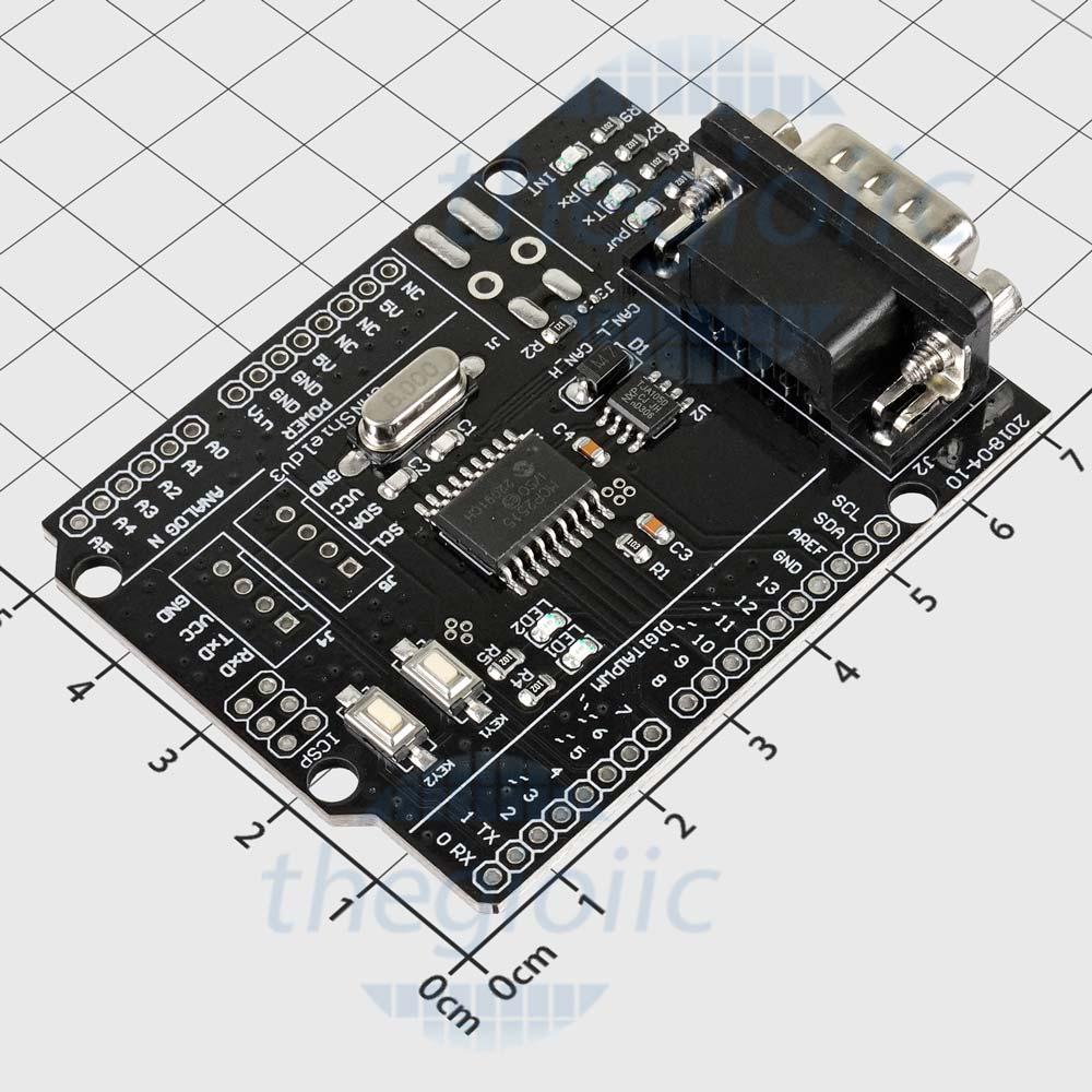 MCP2515 Mạch Chuyển Đổi CAN Bus Shield Cho Arduino